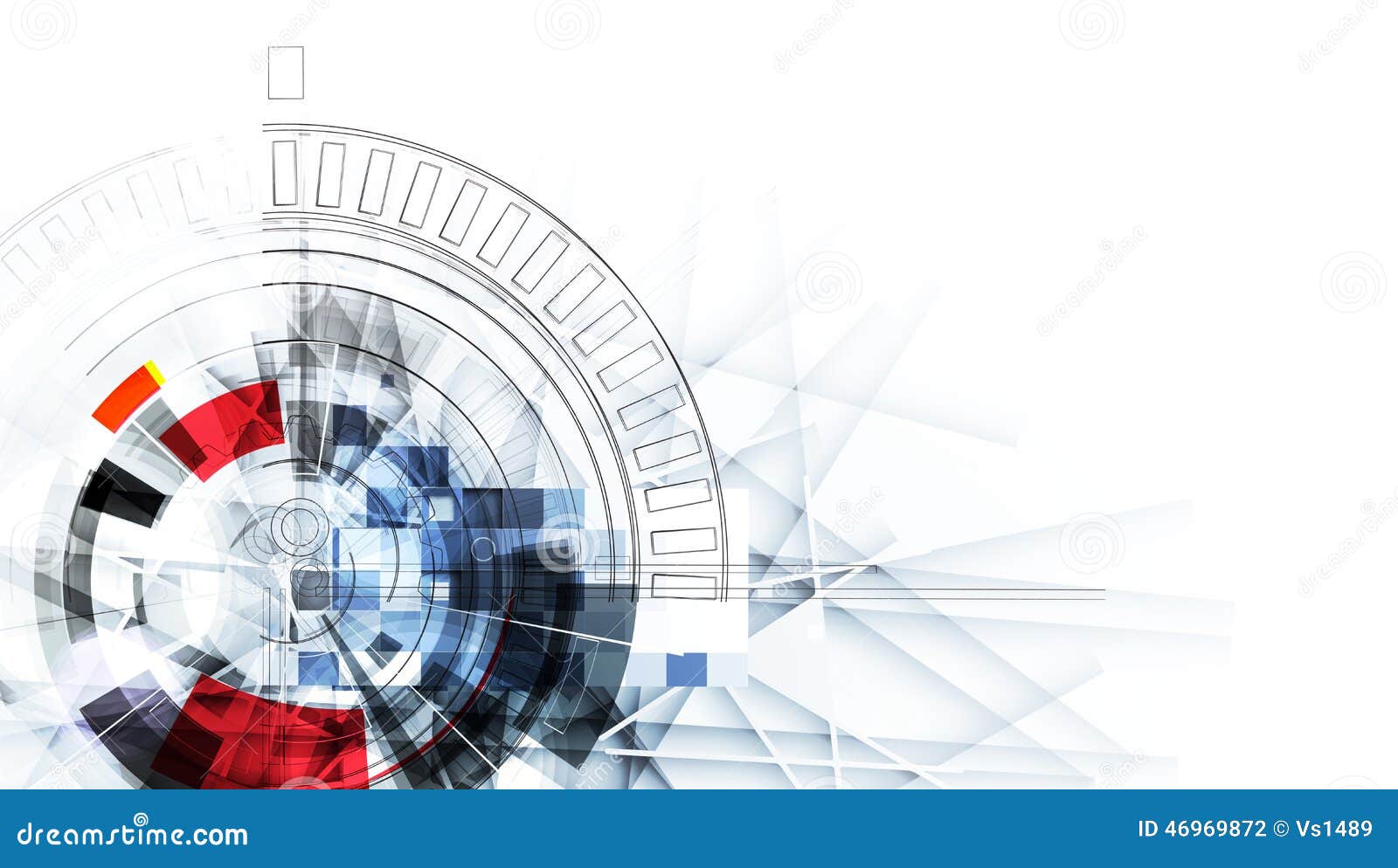 Tech Background White