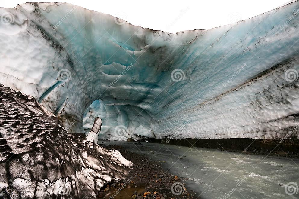 Ice arch stock photo. Image of glacier, arch, summer - 16280224
