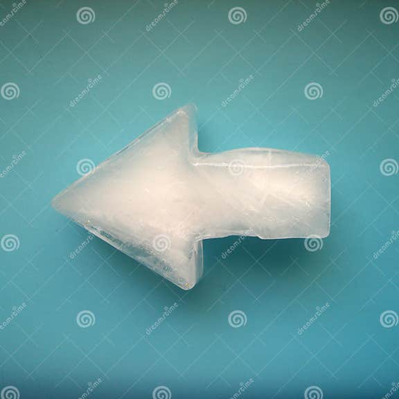 Ice Arrow stock photo. Image of drink, pointer, background - 4985764