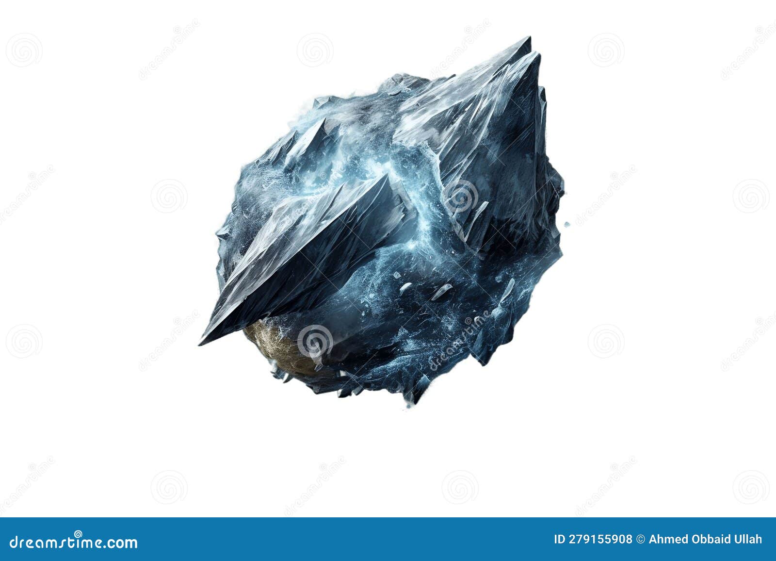 Ice Asteroid Texture