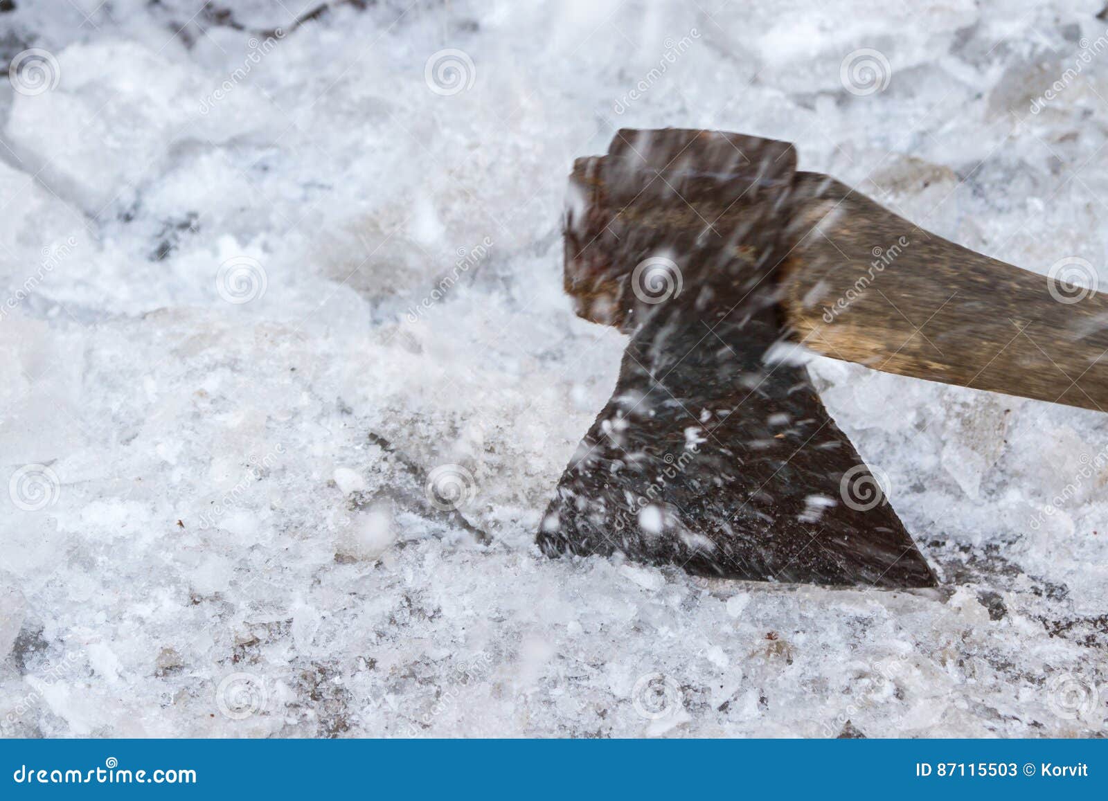 And ice ax stock image. Image of outdoor, white, felling - 87115503