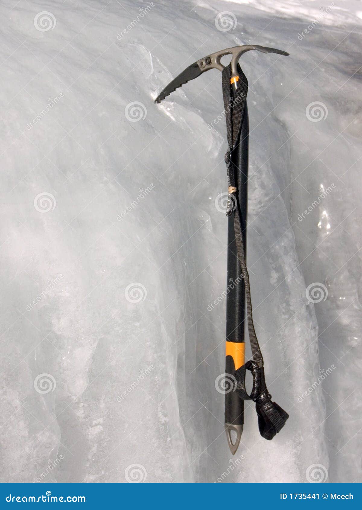 Ice axe. stock image. Image of adventure, alpinist, mountaineering ...