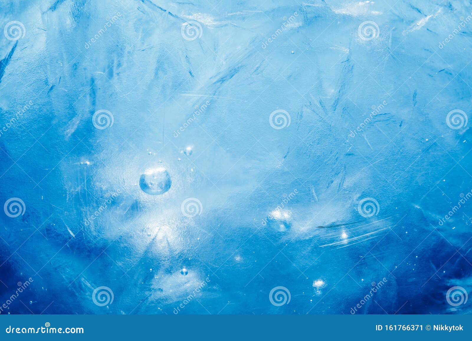 Ice Background, Blue Frozen Texture Stock Image - Image of crystal ...