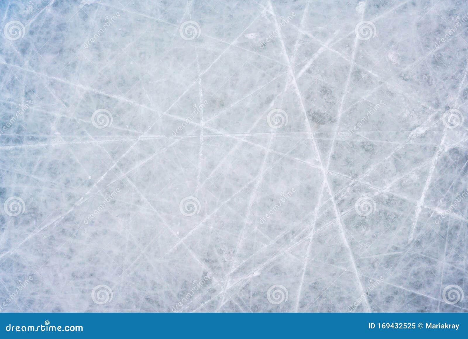 Ice Background With Marks From Skating And Hockey. Ice Hockey Rink ...