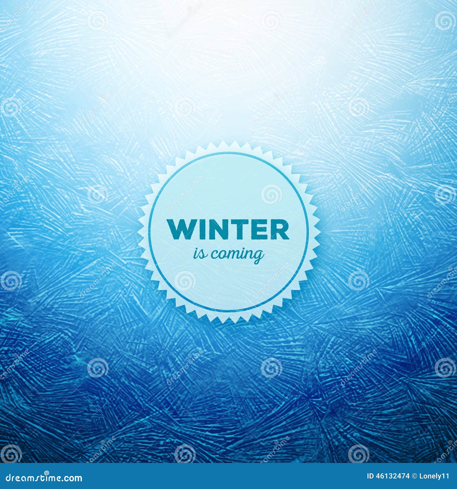 Ice Background stock vector. Illustration of natural - 46132474