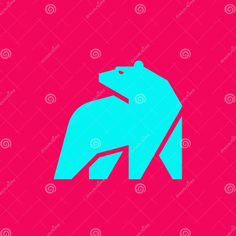 Ice Bear Logo stock vector. Illustration of animal, icon - 259982765