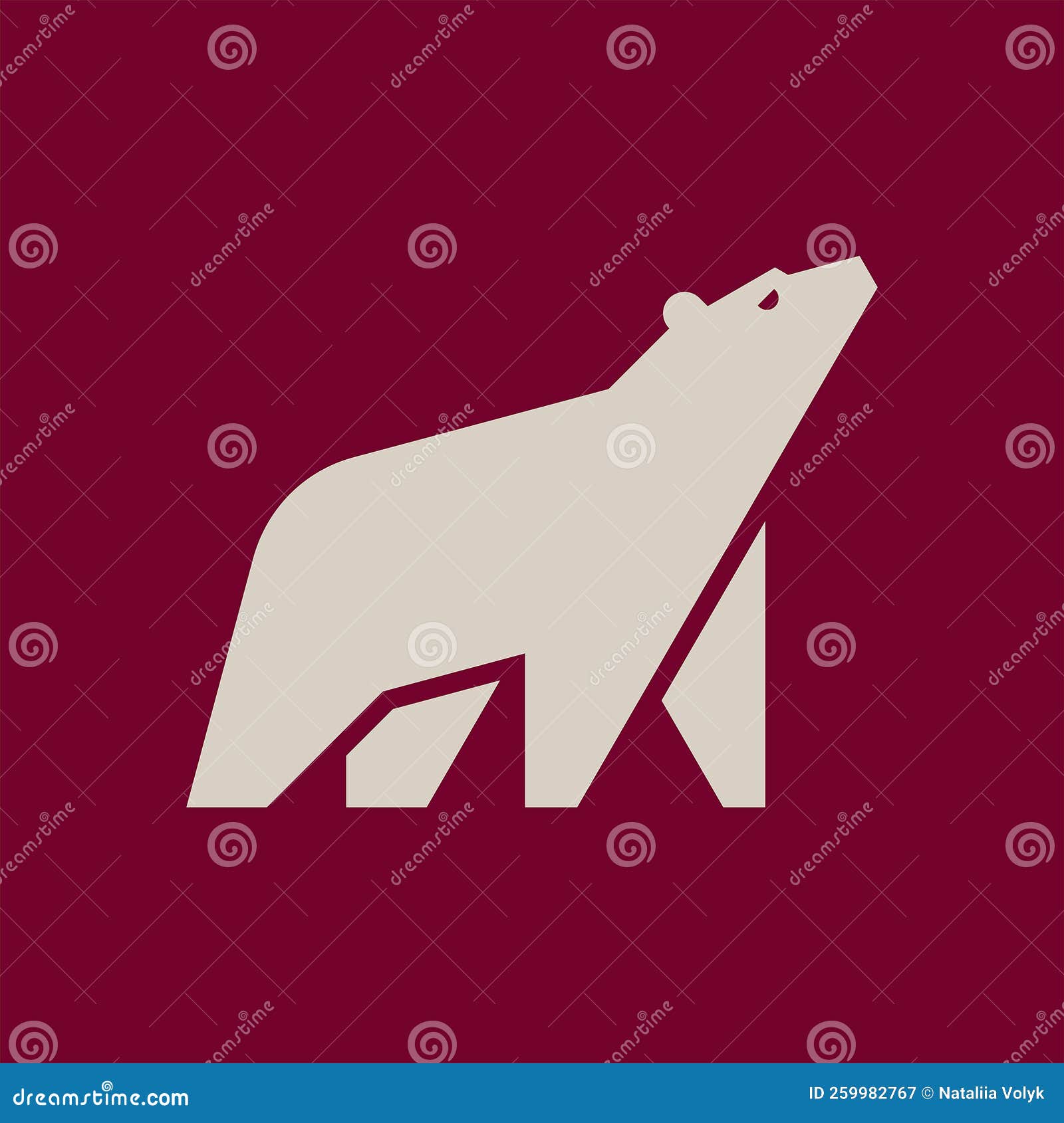 Ice Bear Logo stock vector. Illustration of logo, alaska - 259982767