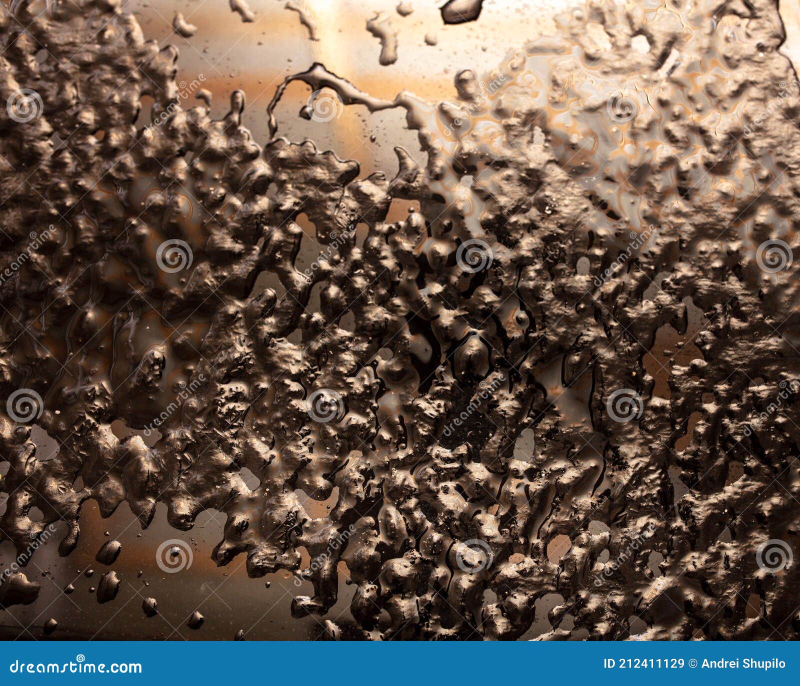 Ice on a Black Metal Background Stock Image - Image of iron, textured ...