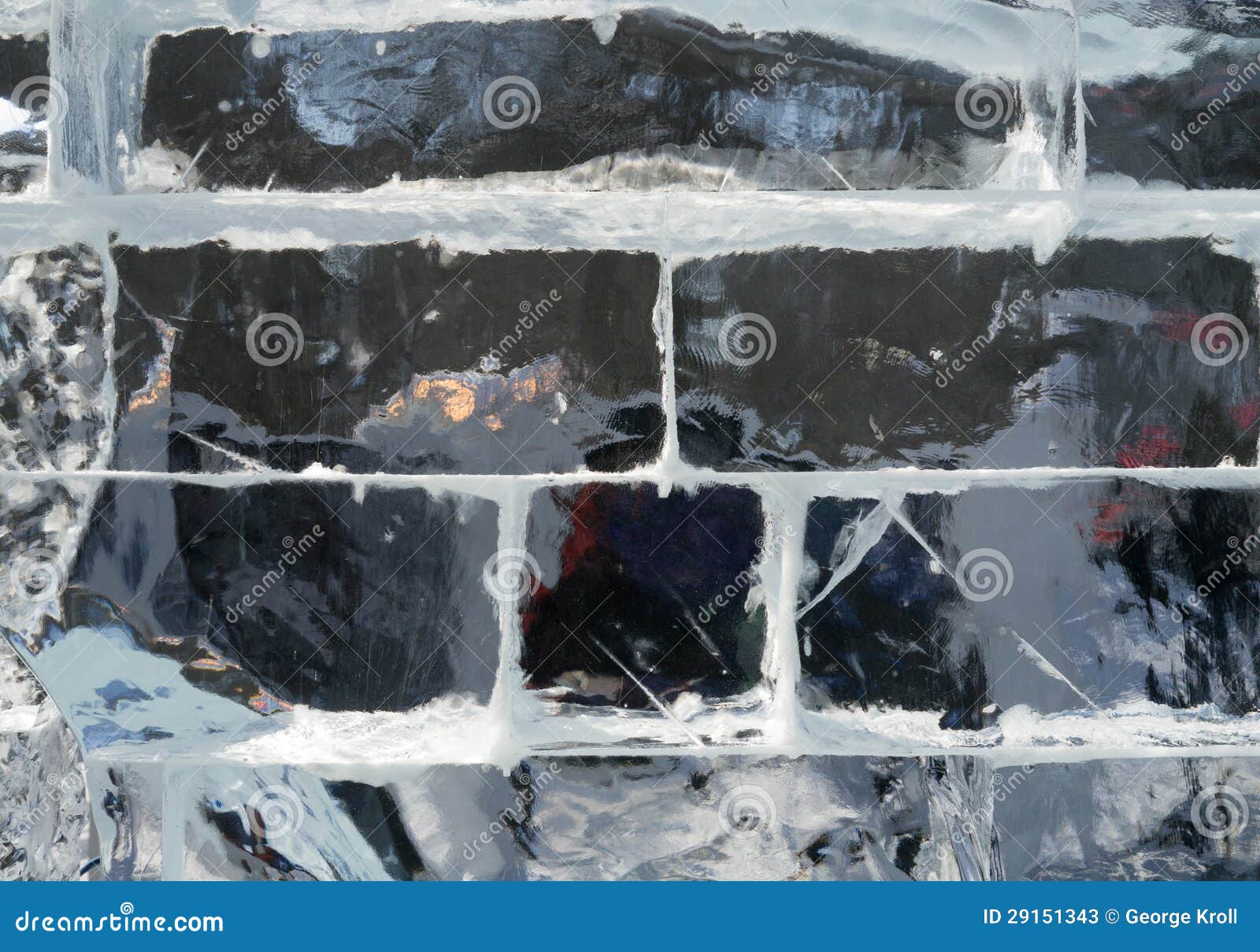 Ice Block Texture Background. Stock Image - Image of glacial ...