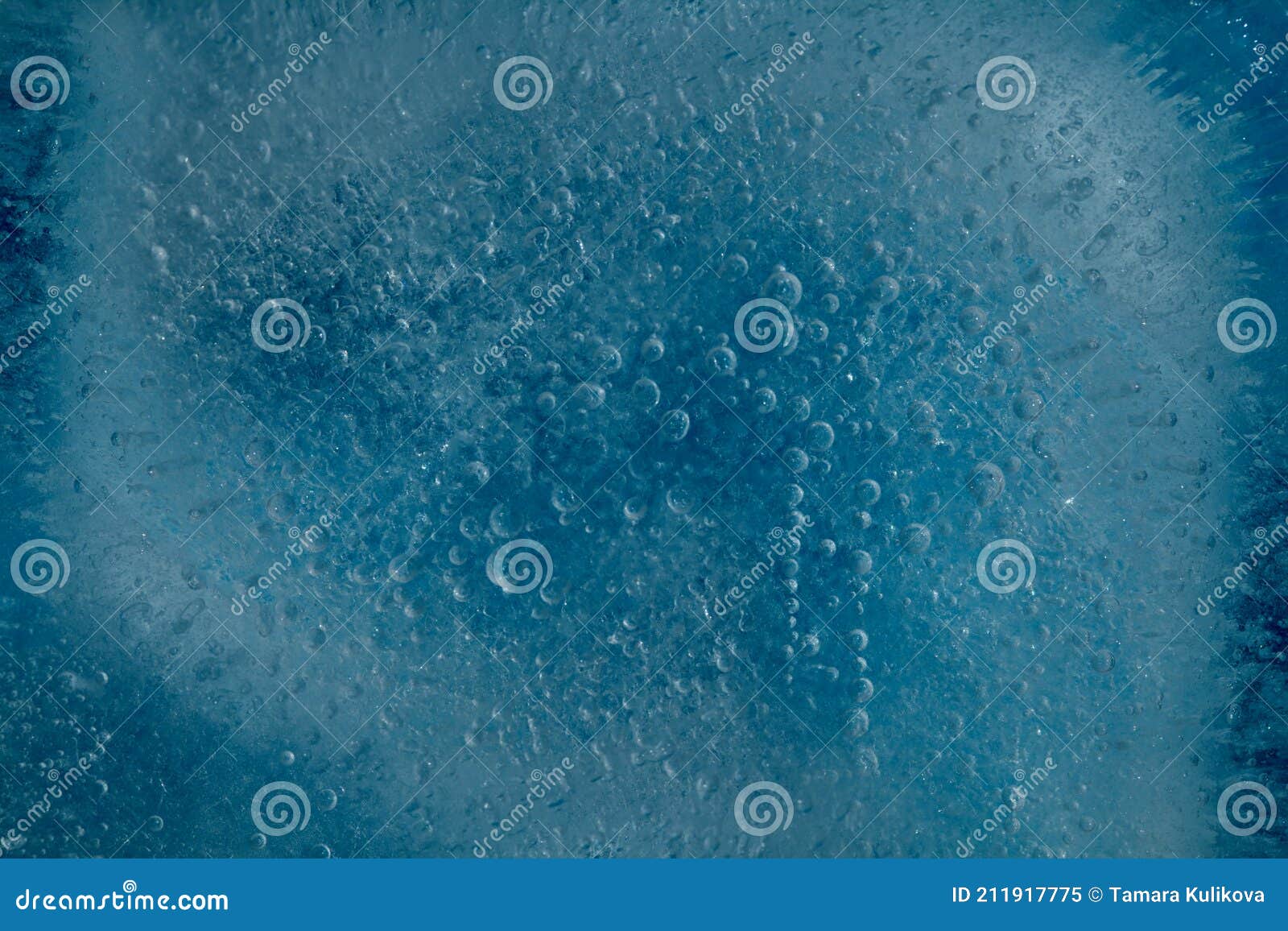 Iced Texture with Separate Small Round Air Bubbles Stock Image - Image ...