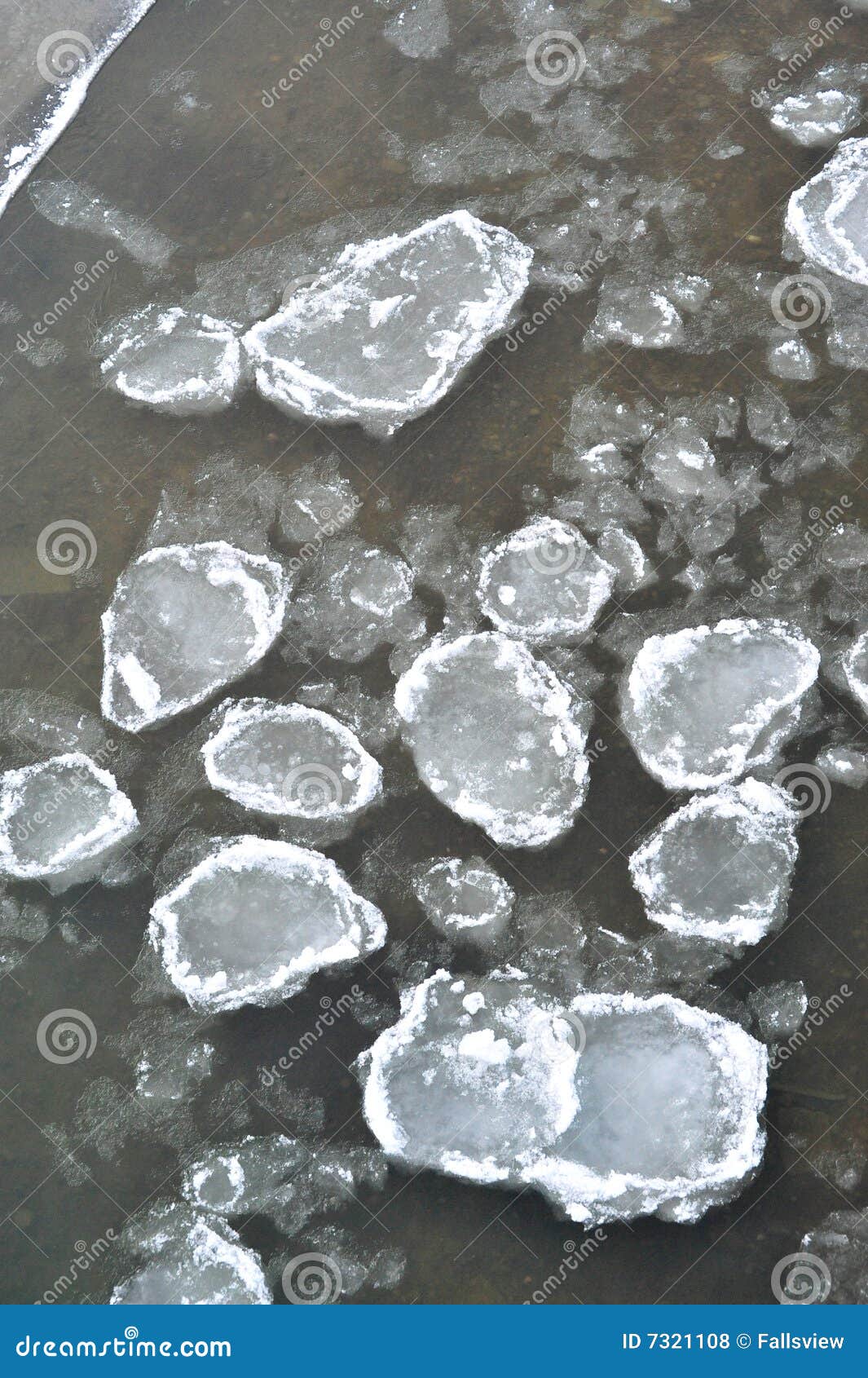 Ice blocks in river stock photo. Image of detailed, driving - 7321108