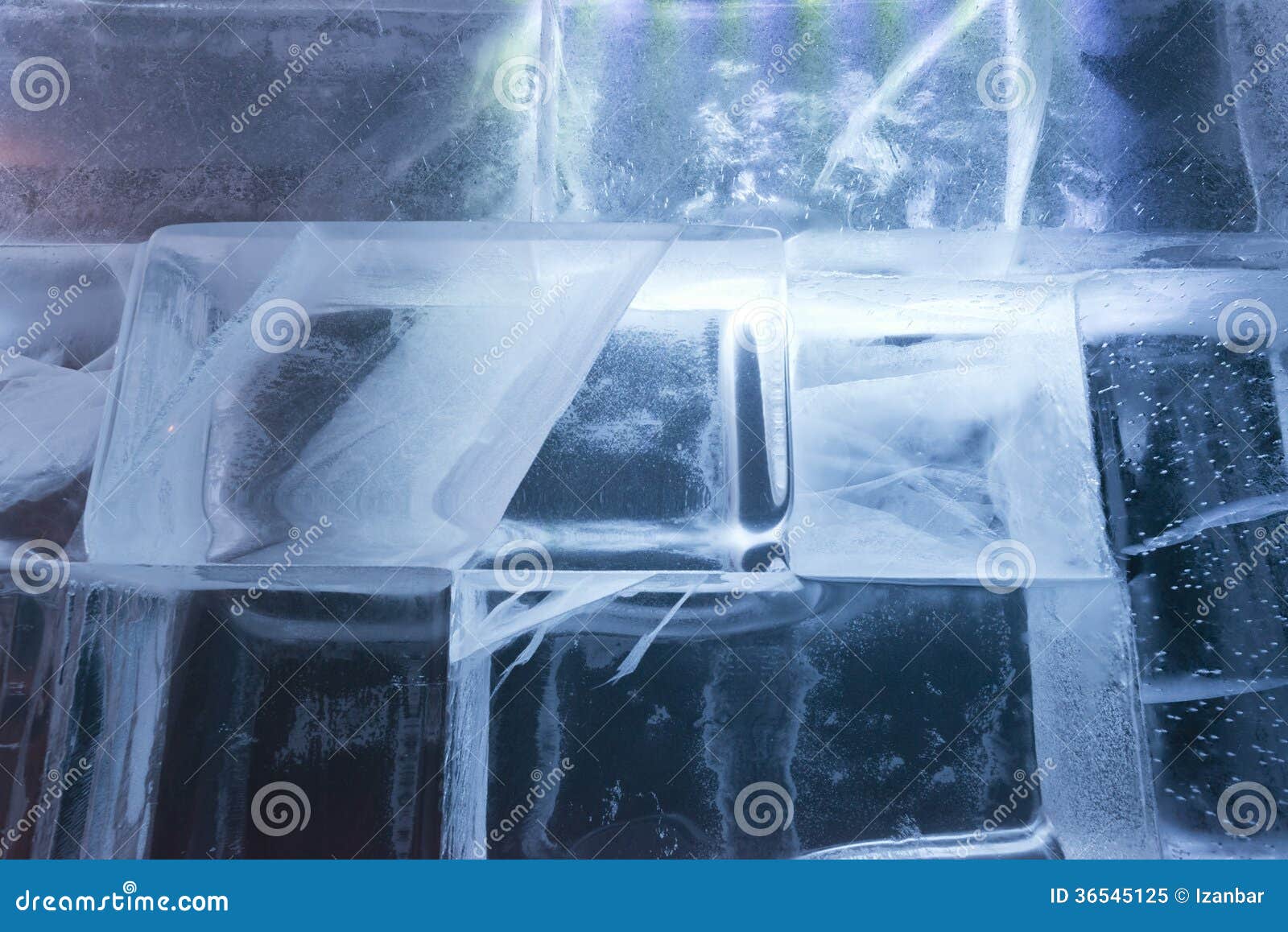 Ice blocks wall stock image. Image of clear, snow, reflection - 36545125