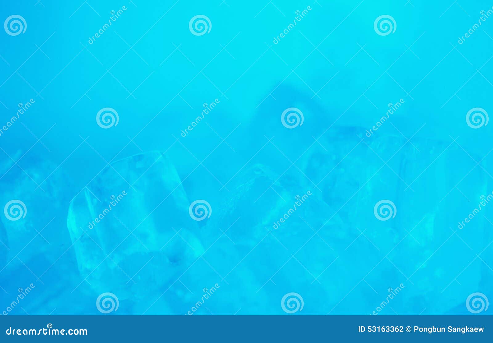 Ice in Blue Color Background Stock Photo - Image of crystal, arctic ...