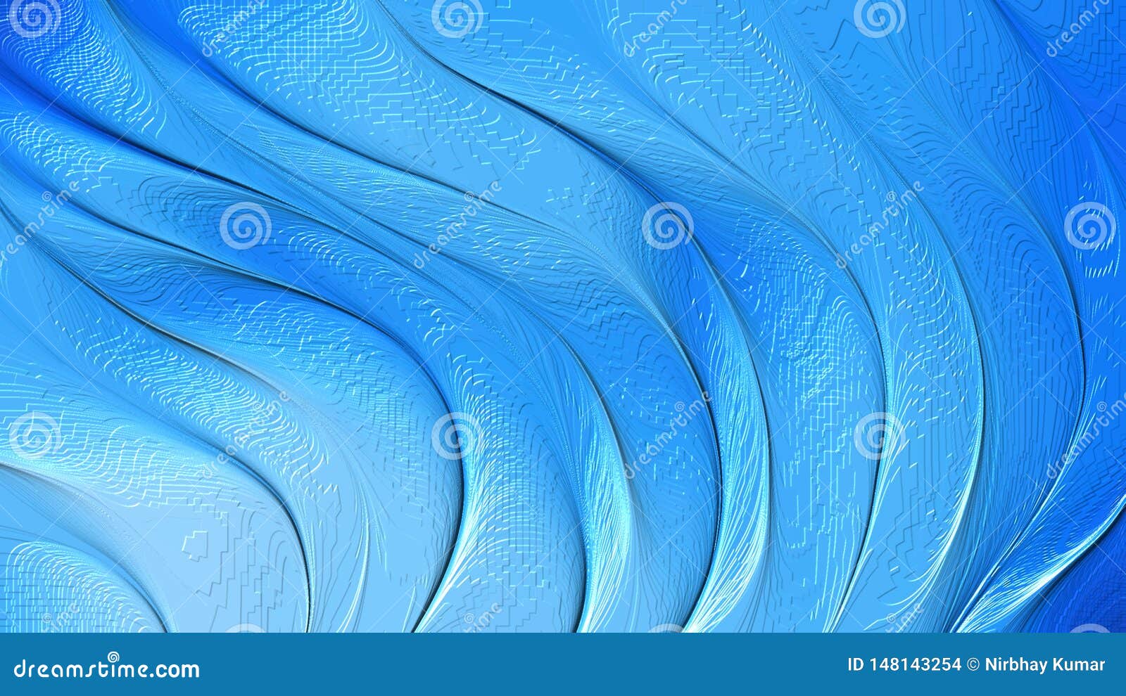 Ice Blue Texture Wave Glitter Background Stock Illustration ...