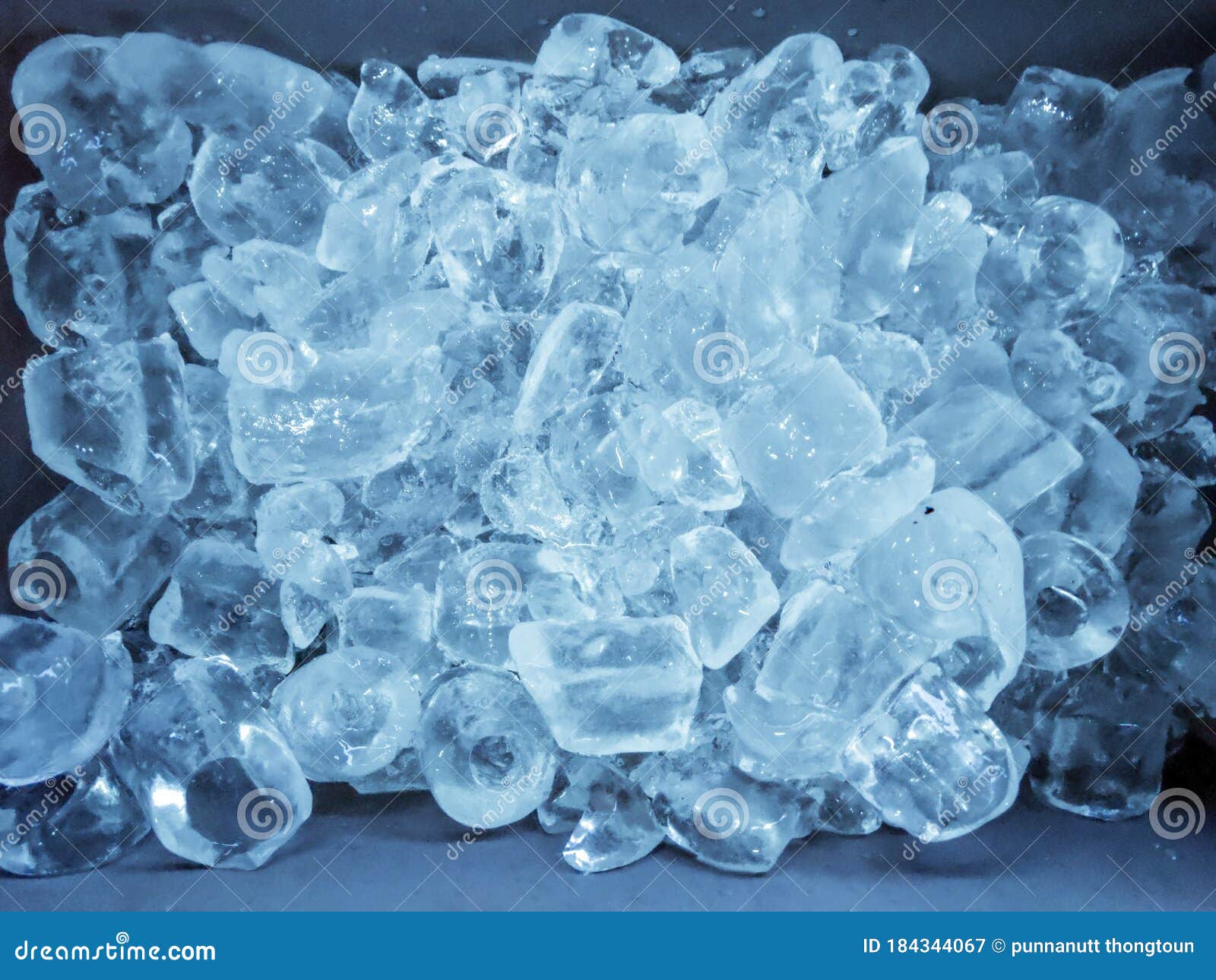 Ice box cool stock image. Image of snow, blue, flower - 184344067