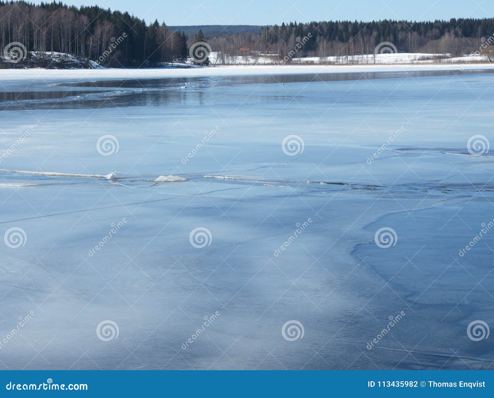 Dangerous ice stock photo. Image of cautiously, risk - 113435982