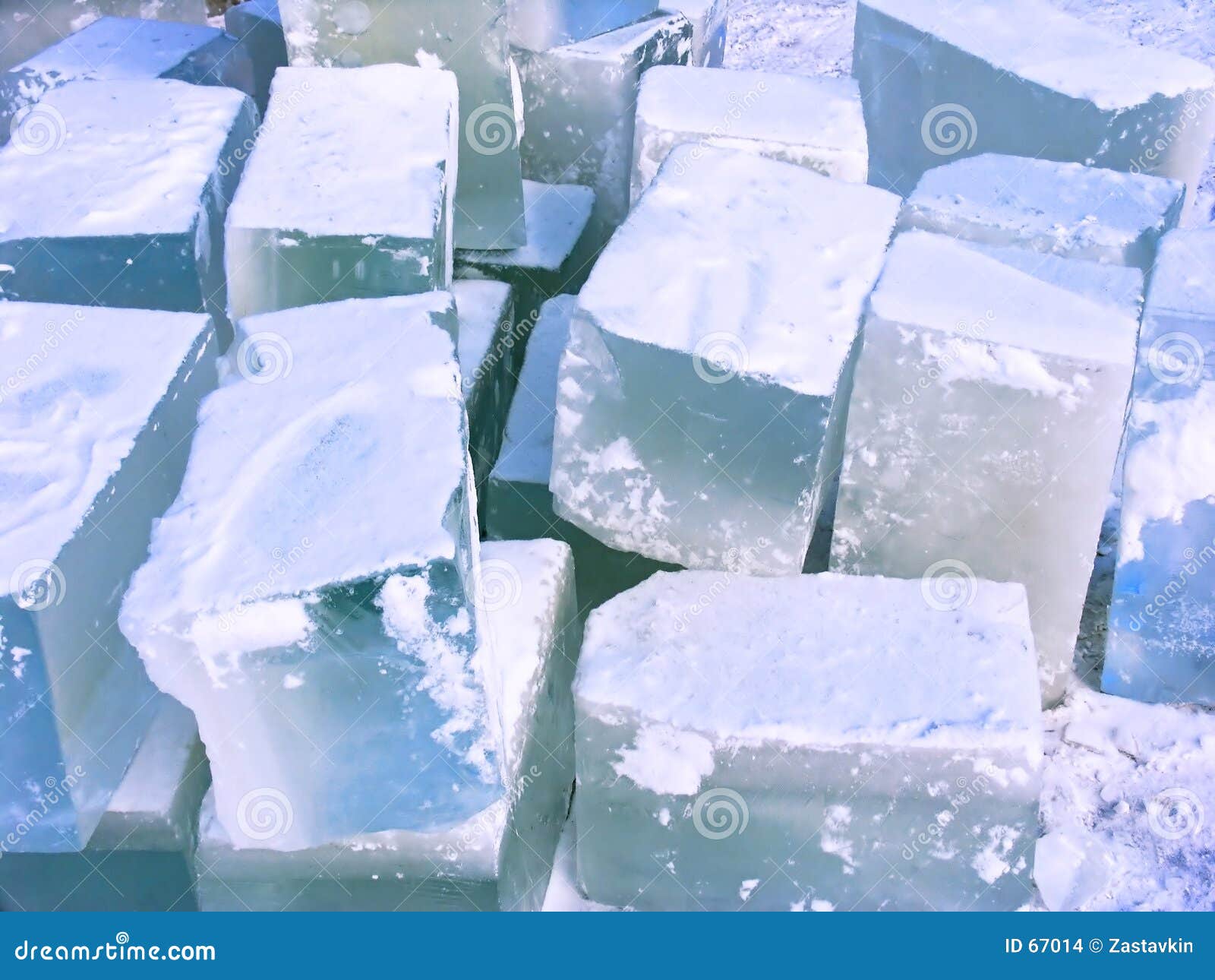 Ice bricks. stock photo. Image of frost, chill, building - 67014