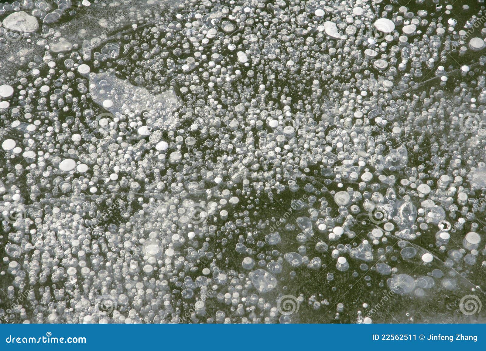 Ice bubbles stock image. Image of icebound, wintertime - 22562511