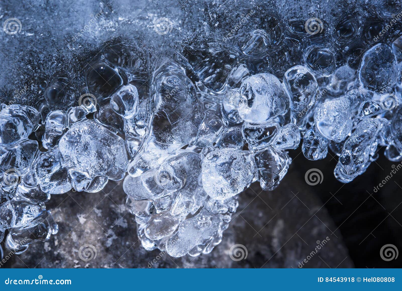 Ice bubbles stock photo. Image of cold, froze, seasonal - 84543918