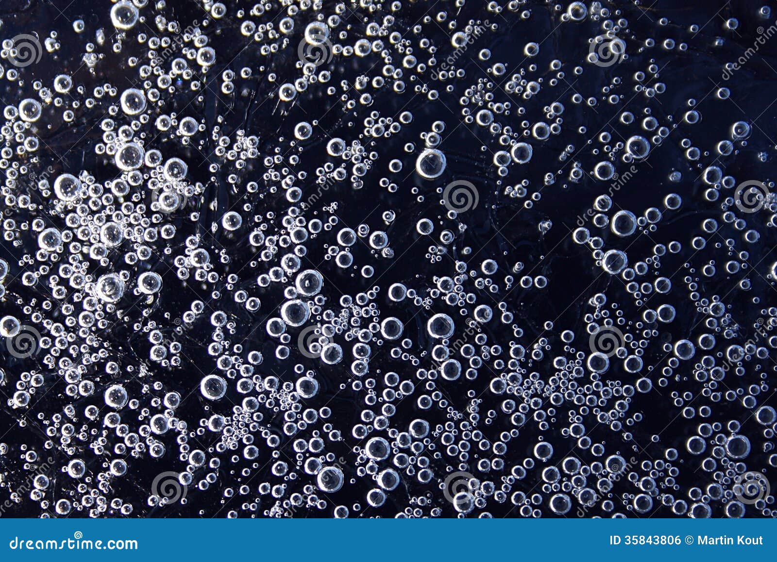 Ice with bubbles stock photo. Image of bubbles, details - 35843806