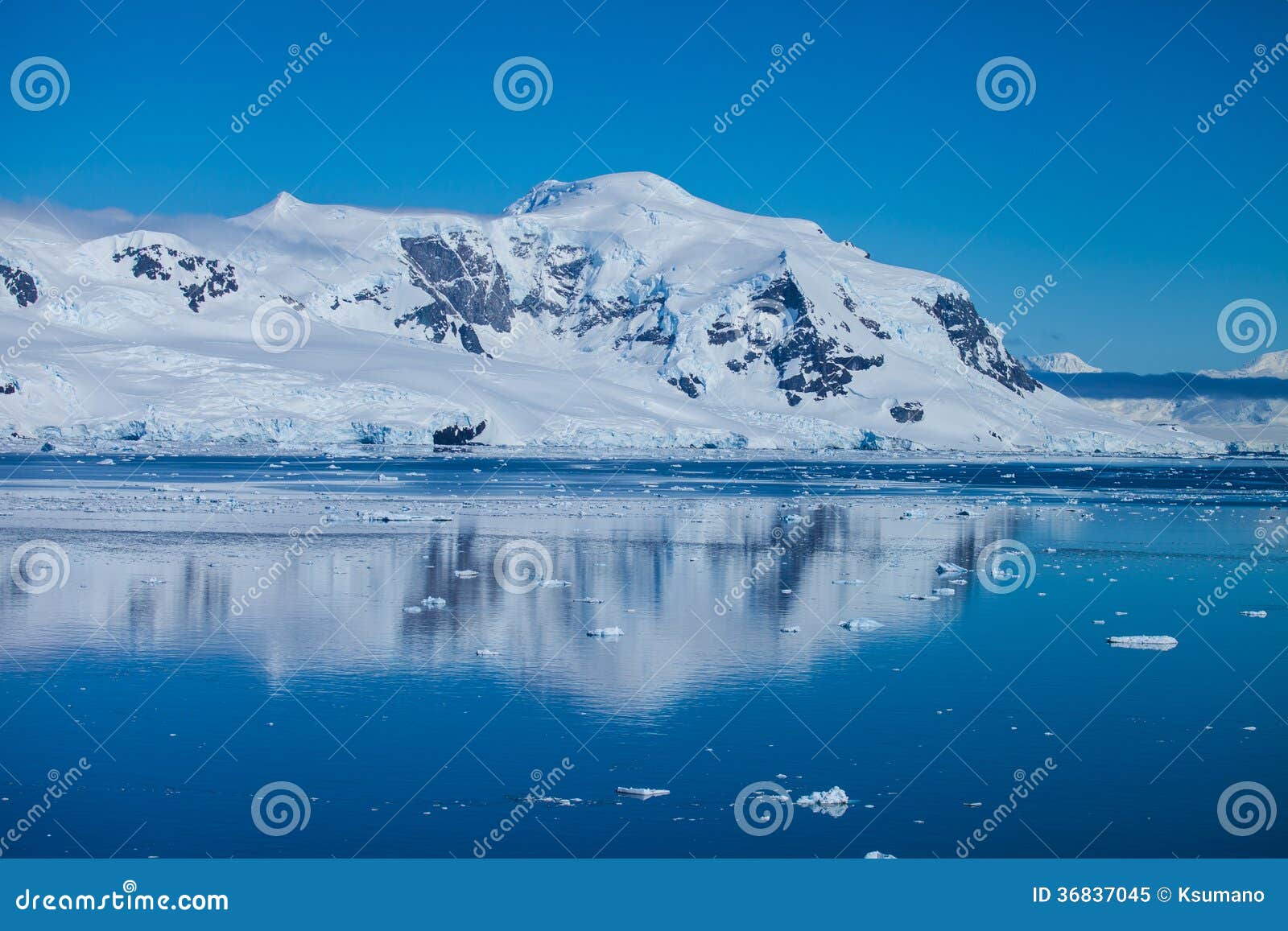 Ice burgs stock image. Image of cold, cloud, icebergs - 36837045