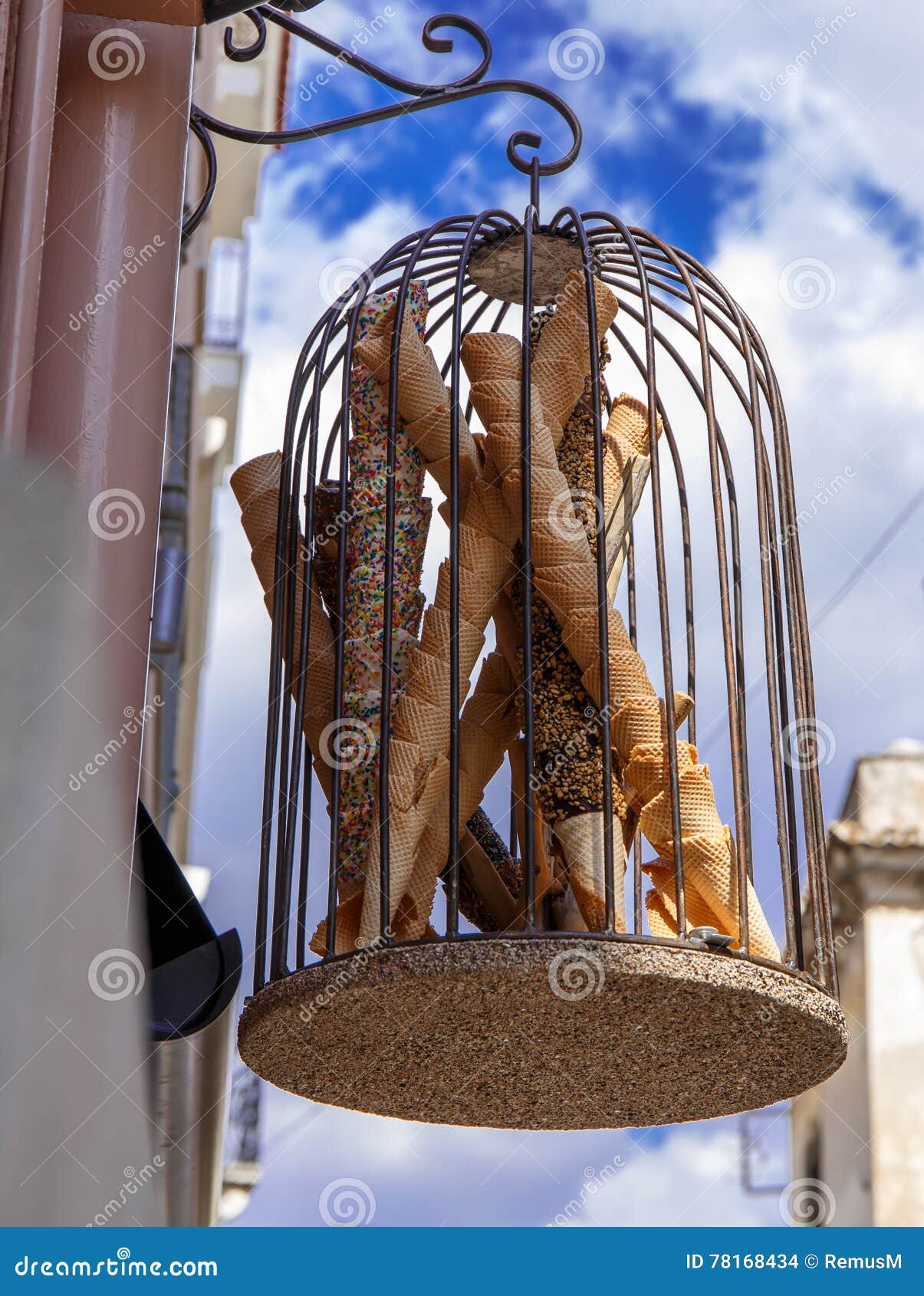 Ice cage. stock photo. Image of relaxed, cage, europe - 78168434