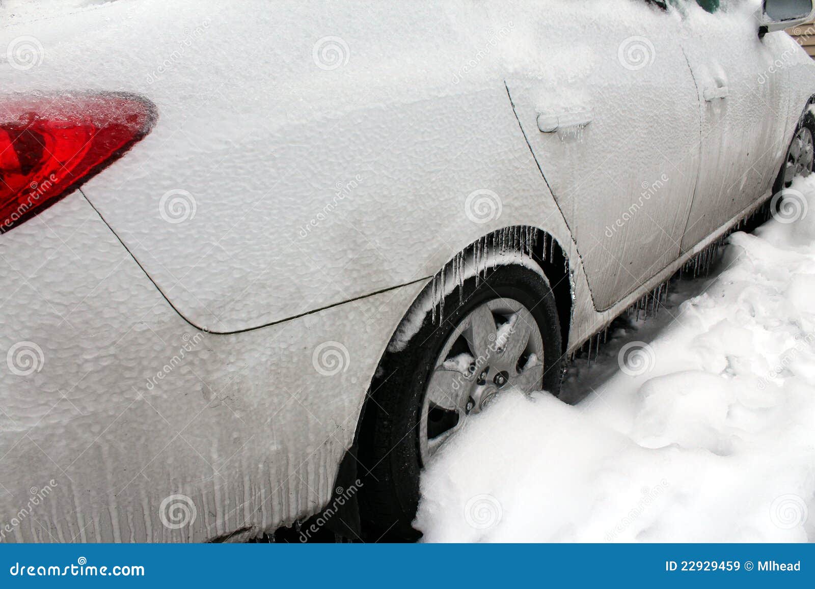 Ice on car editorial stock image. Image of iced, storm - 22929459