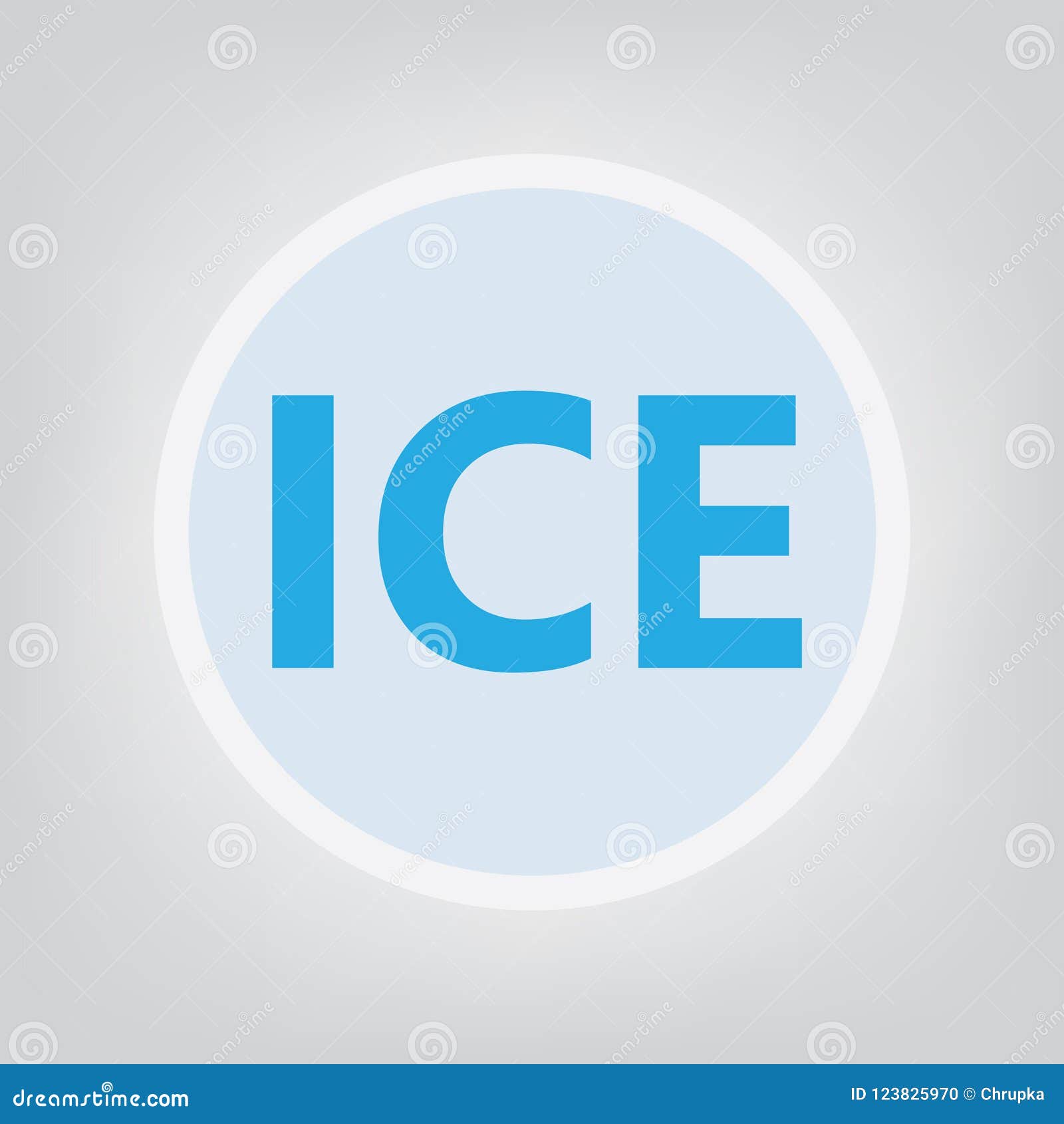 ICE in Case of Emergency Concept Stock Vector - Illustration of medical ...