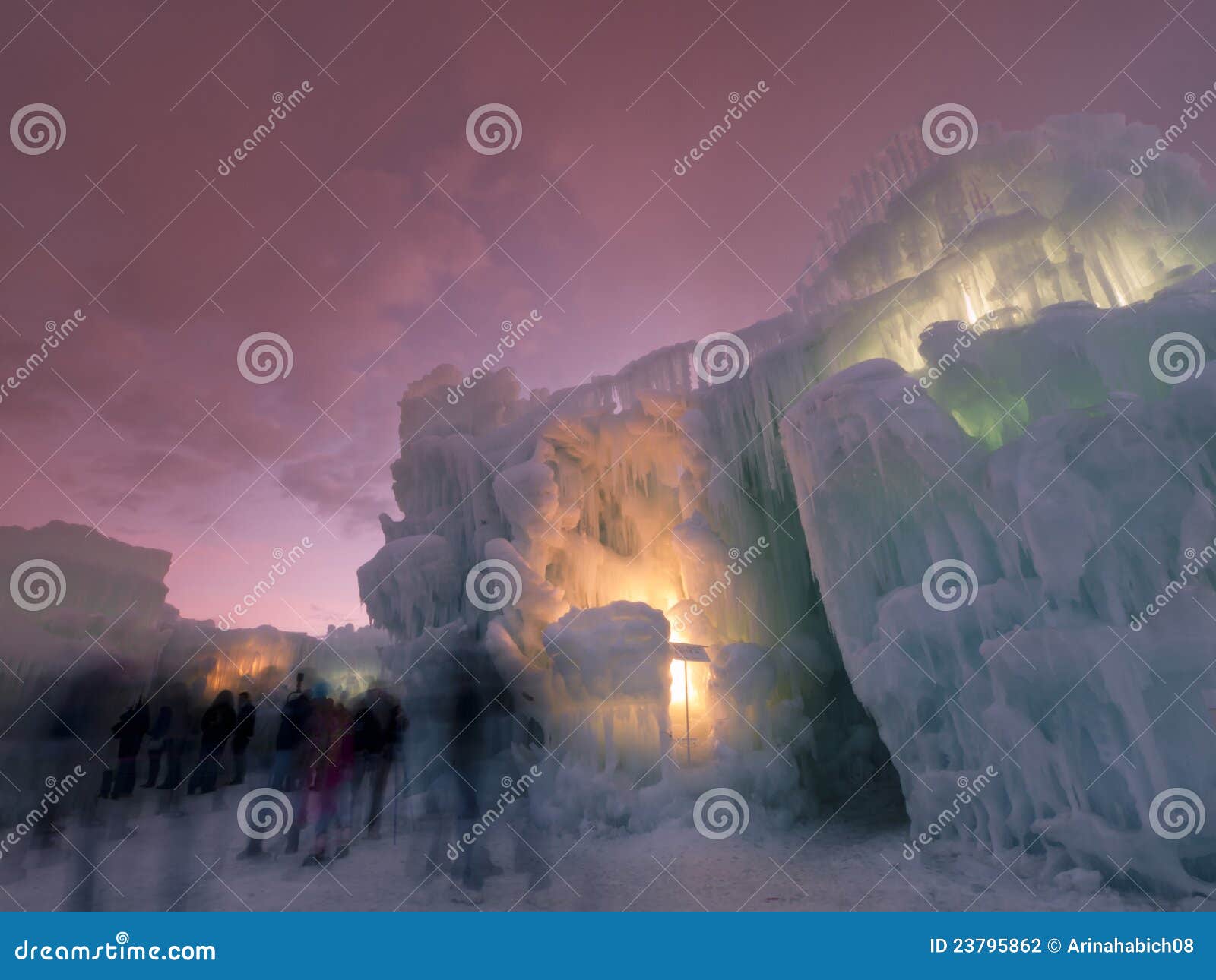 Ice Castles stock photo. Image of colorado, formation - 23795862