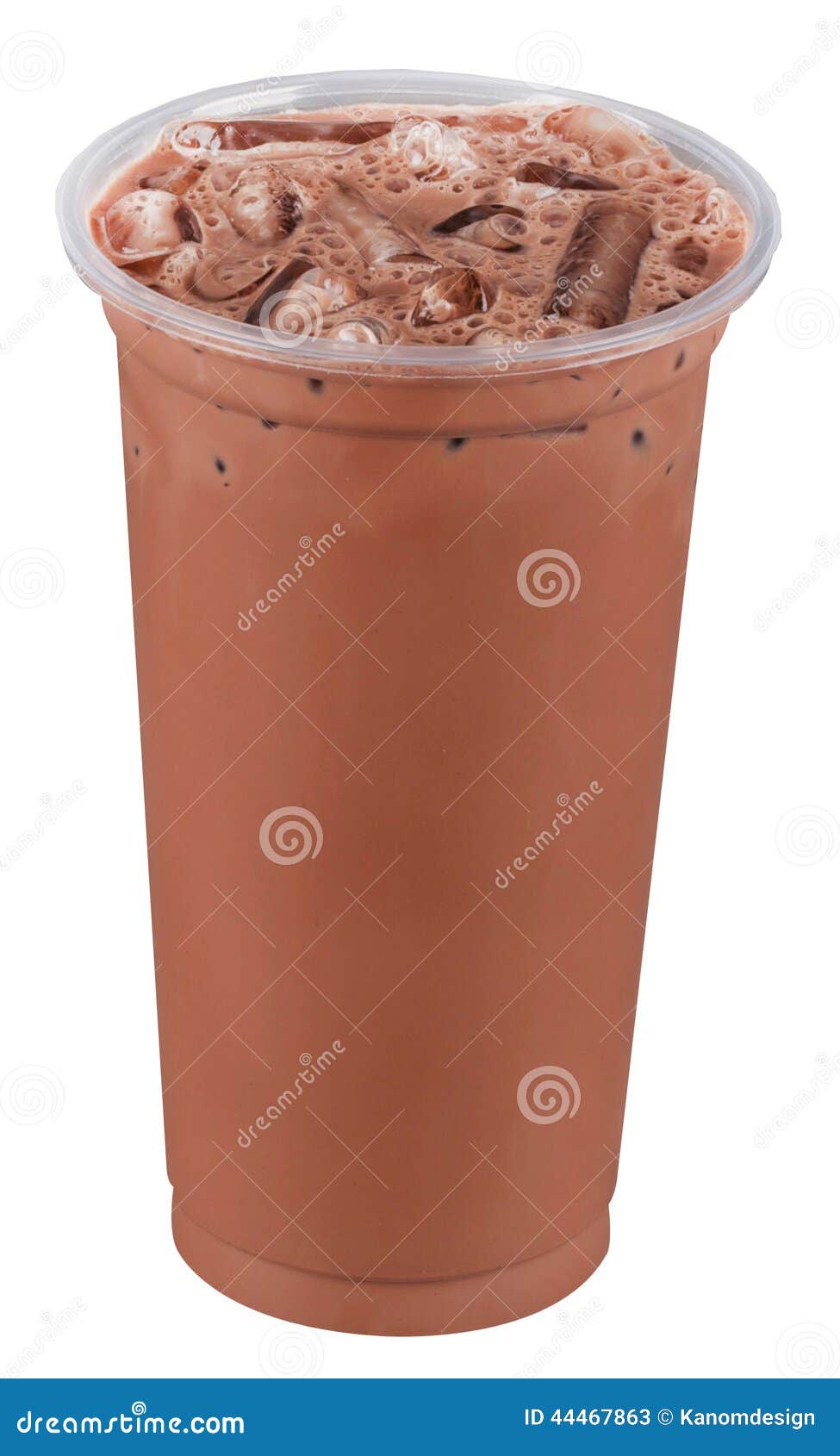 Ice chocolate stock image. Image of cream, path, milk - 44467863