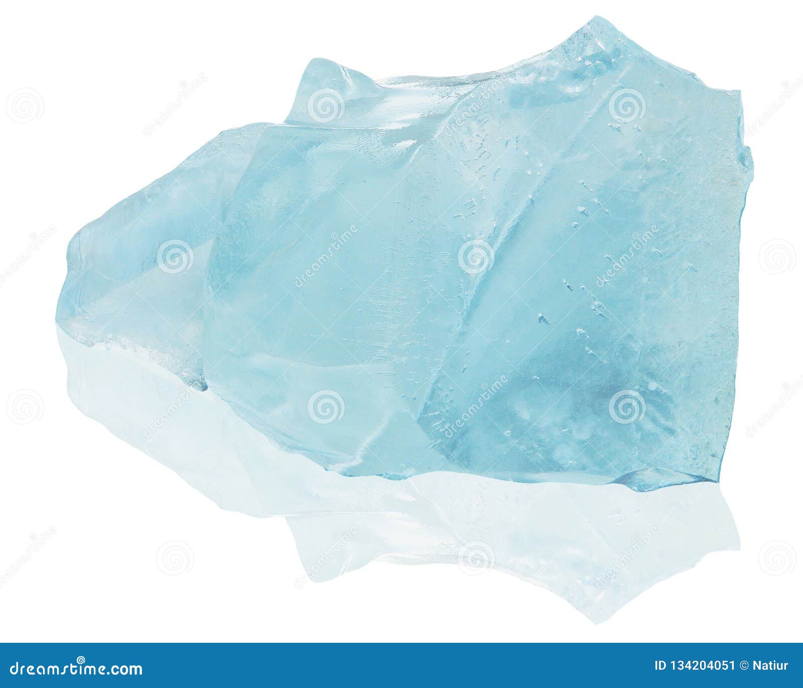 Ice chunk isolated stock image. Image of crystal, bumpy - 134204051