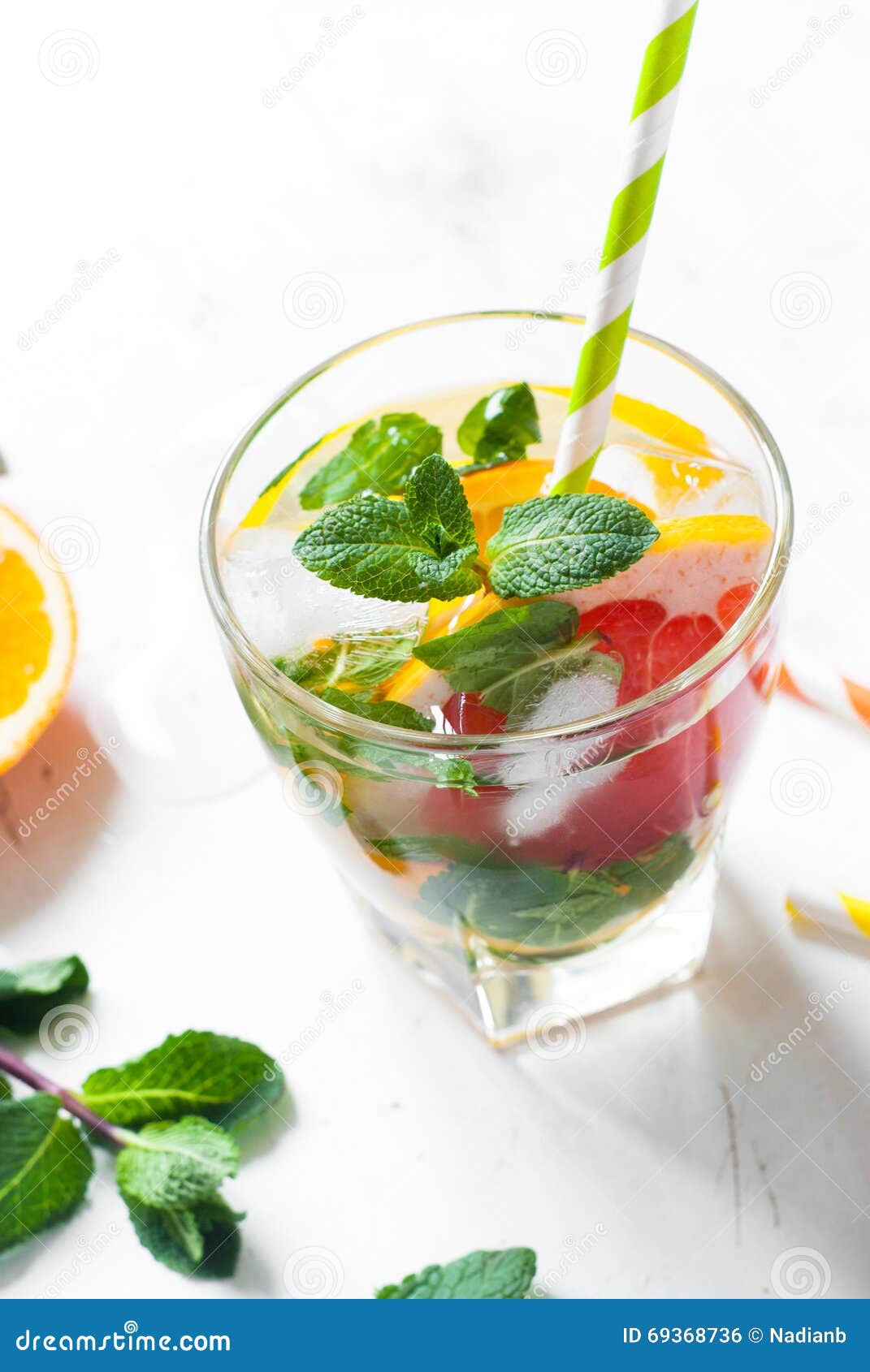 Ice citrus drink stock photo. Image of freshness, beverage - 69368736
