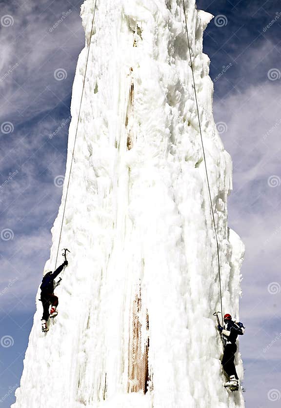 Ice Climbers stock photo. Image of risk, cliff, dangerous - 72446