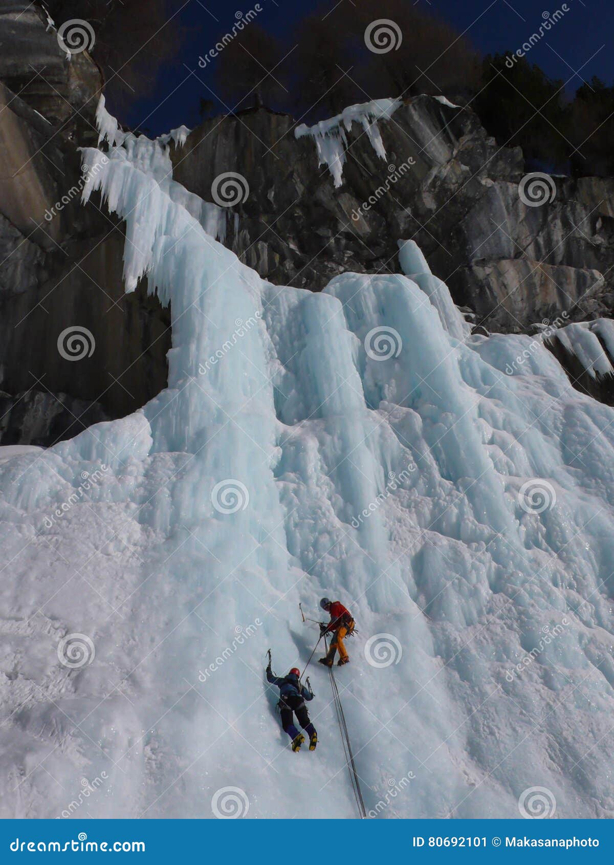 Ice climbing stock image. Image of campsut, climbing - 80692101
