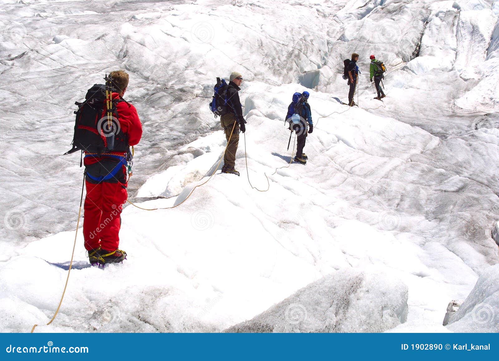 Ice climbing group stock photo. Image of spur, snow, sports - 1902890