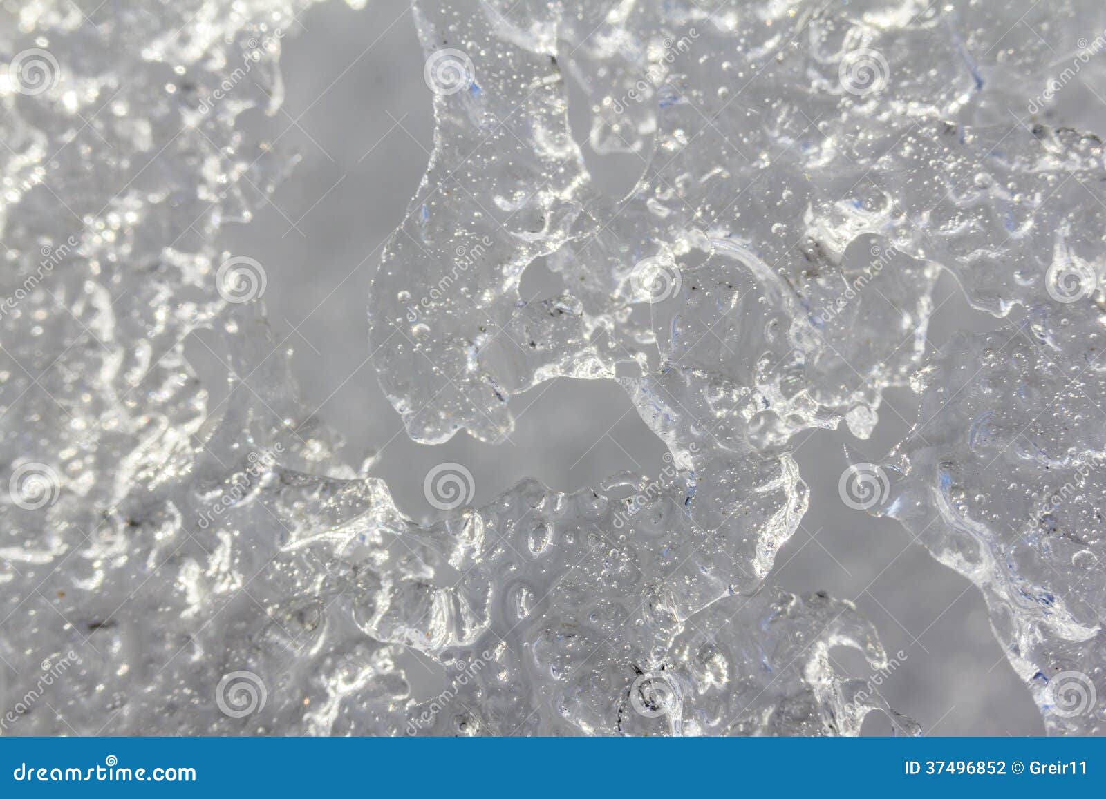 Ice close-up texture stock photo. Image of bubbles, weather - 37496852