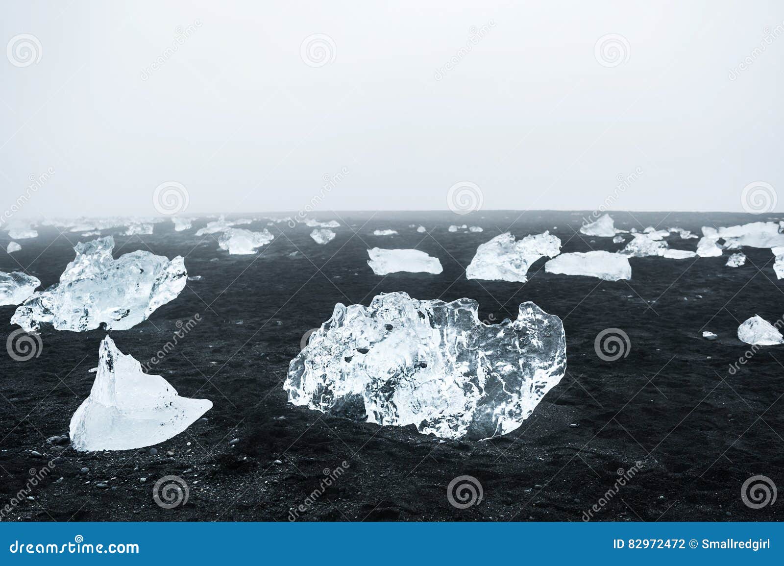 Ice on the Coast of the Atlantic Ocean Stock Photo - Image of season ...