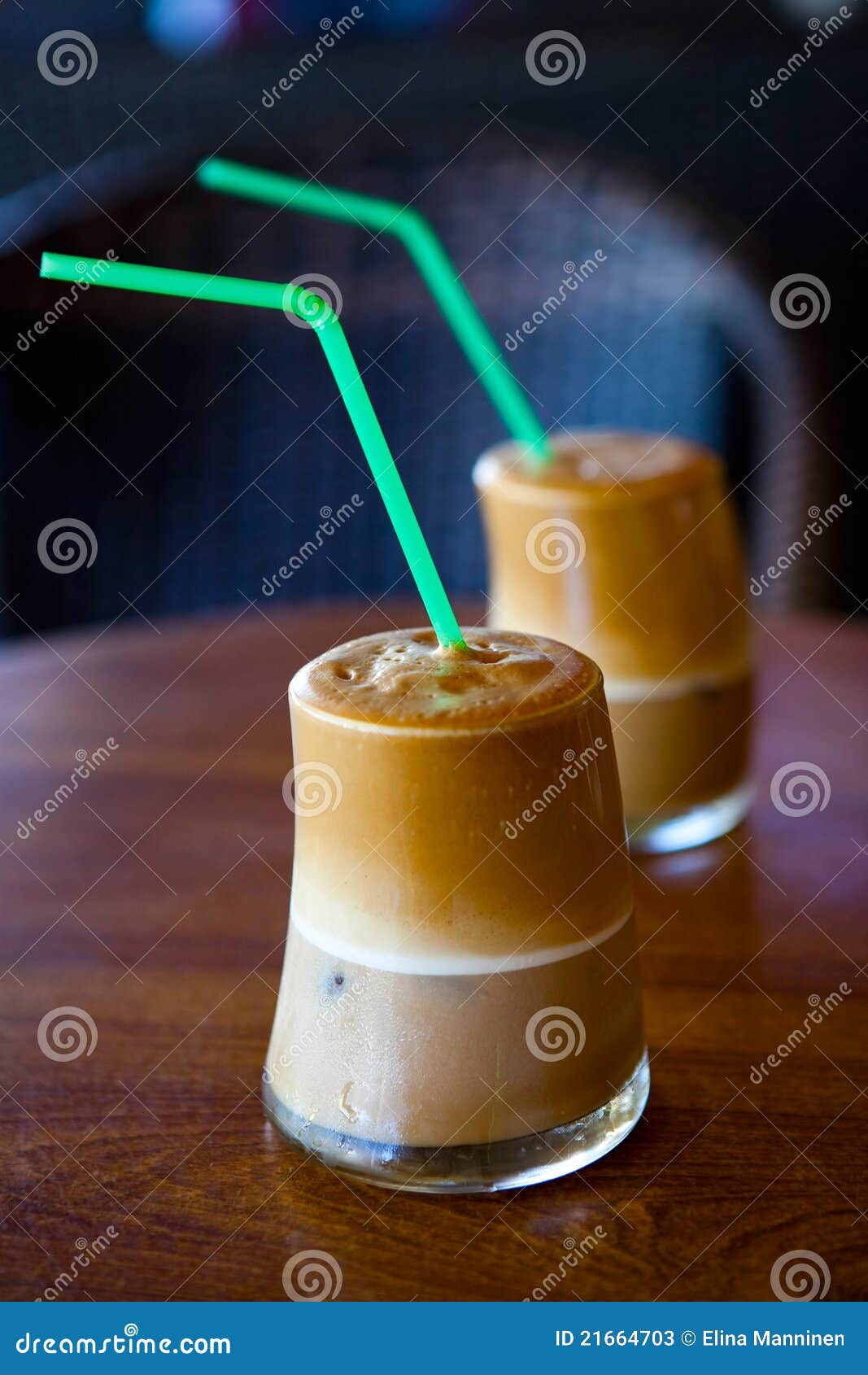 Ice coffee stock image. Image of dessert, latte, caffeine - 21664703