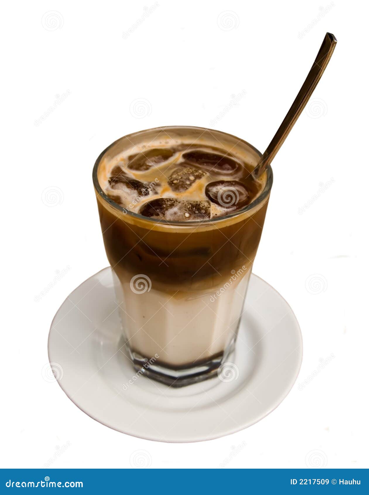 Ice coffee stock image. Image of travel, milk, isolated - 2217509