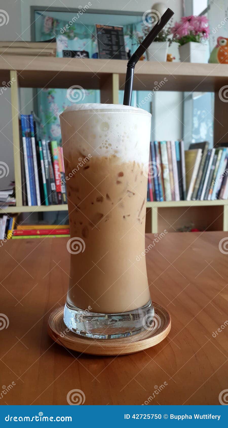 Ice Coffee (ice Cappuccino) Stock Photo - Image of caffeine, relax ...