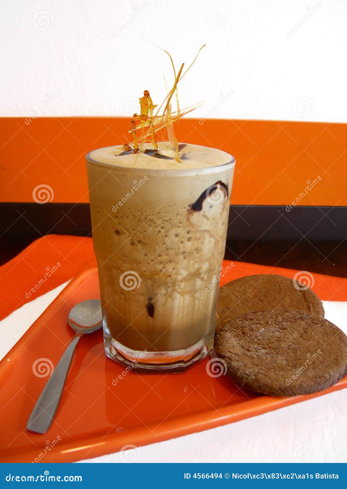 Ice coffee milkshake 2 stock photo. Image of chocolate - 4566494