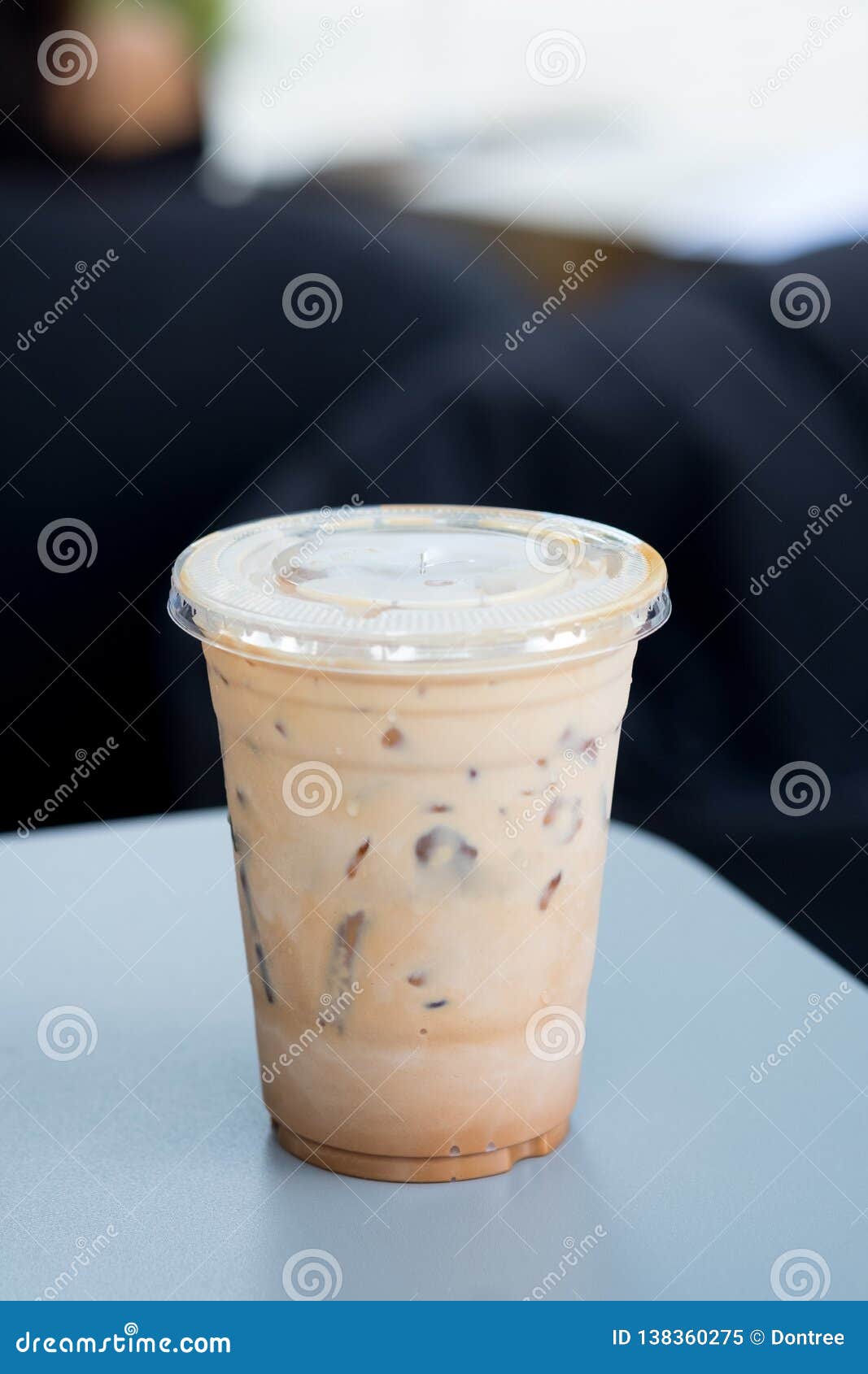 Ice Coffee on Table at Coffee Time Stock Image - Image of delicious ...