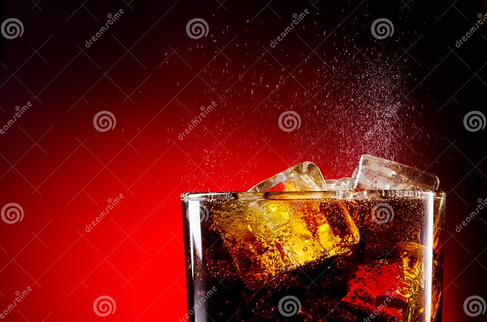 Ice cola stock image. Image of freshness, drink, carbonation - 28830737