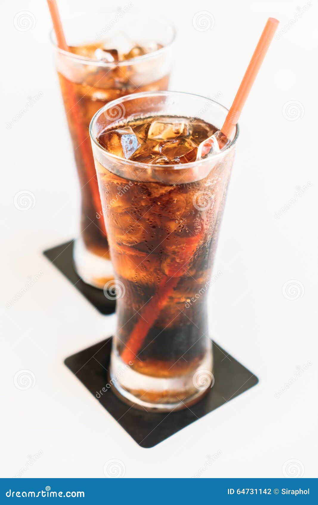 Ice cola glass stock photo. Image of pepsi, fizzy, refreshment - 64731142