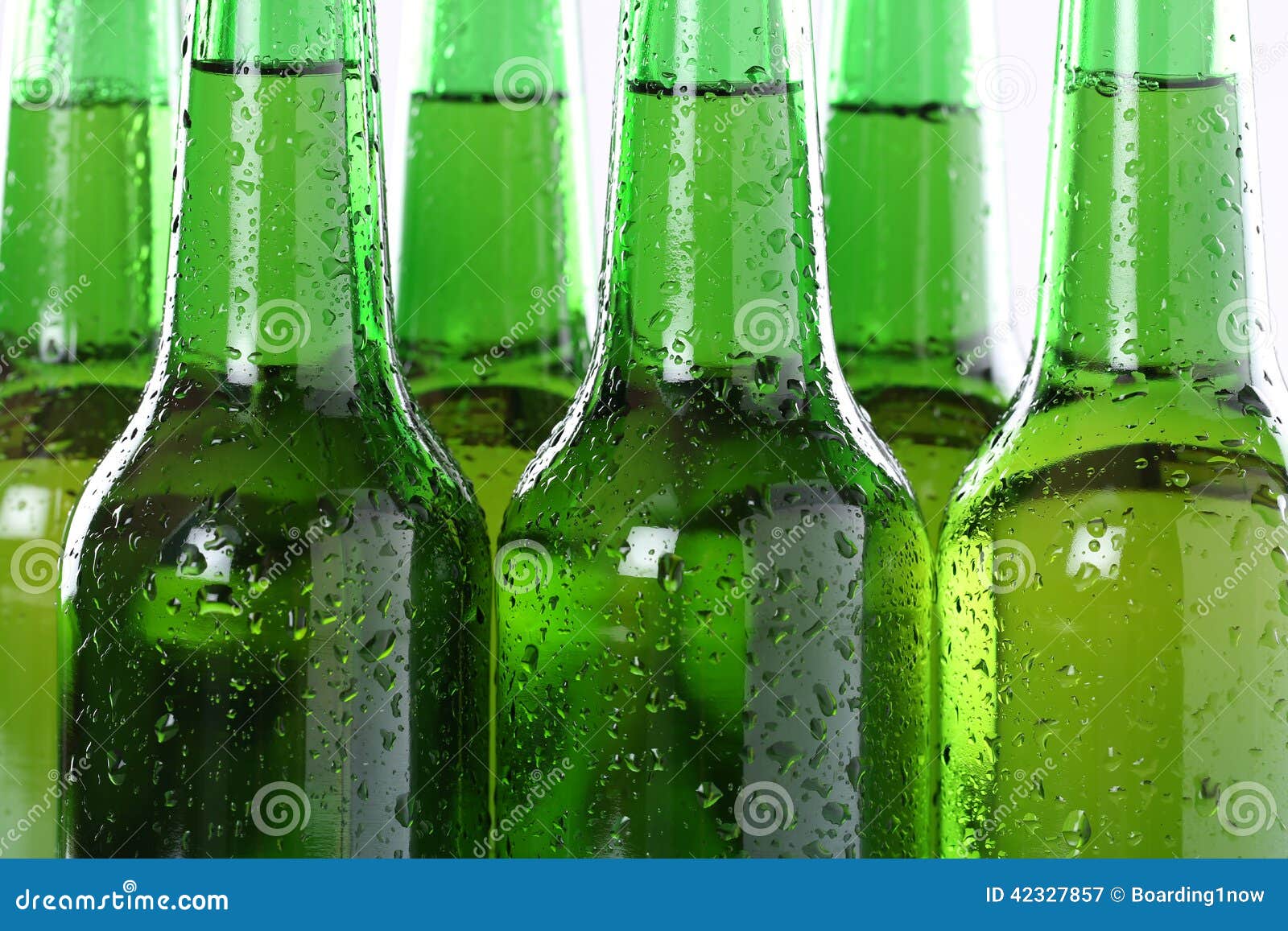 Ice cold beer in bottles stock image. Image of drinking - 42327857