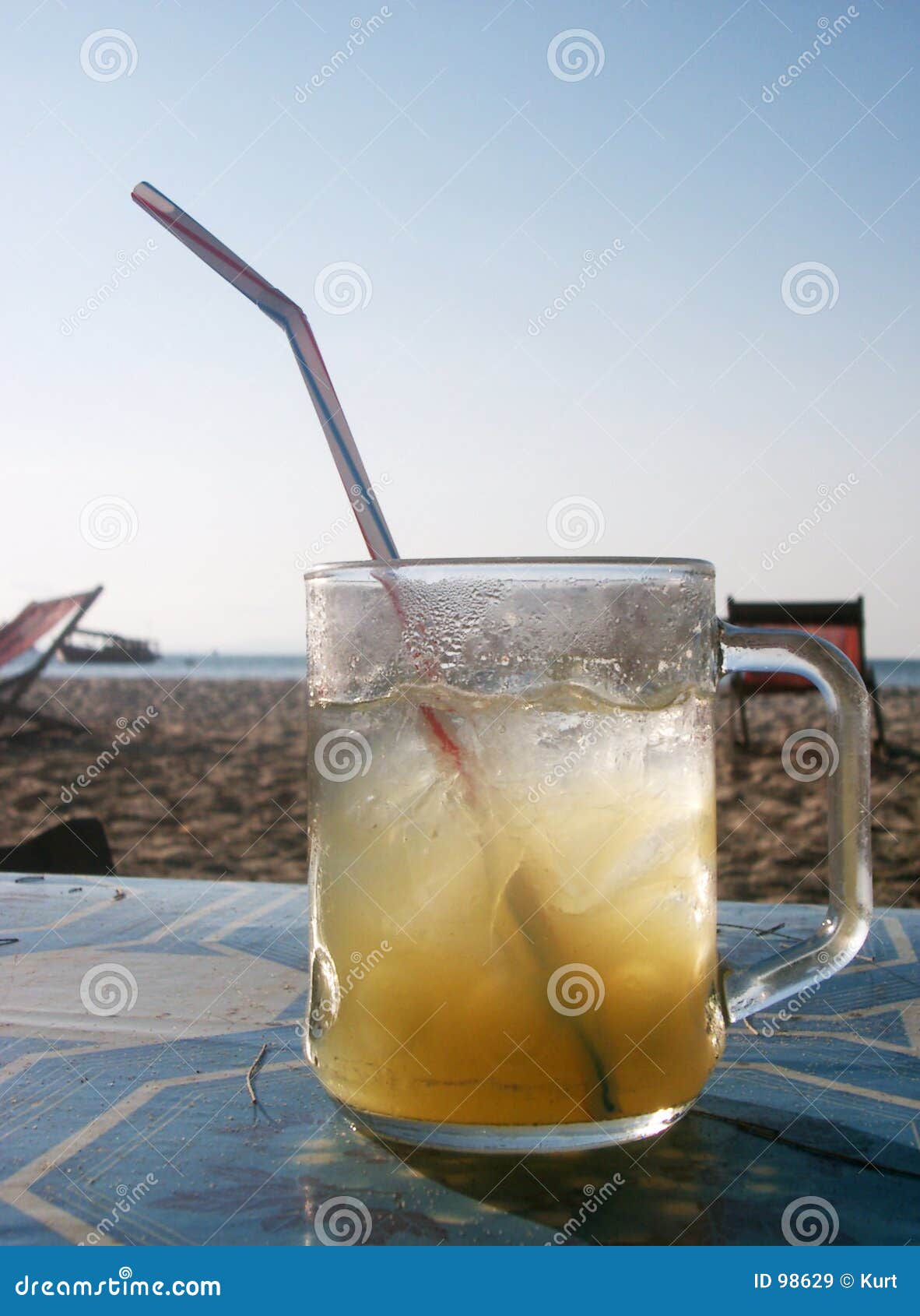 A Cold Drink With Fruit, Pieces Of Fruit And Citrus, A Spray Flying ...