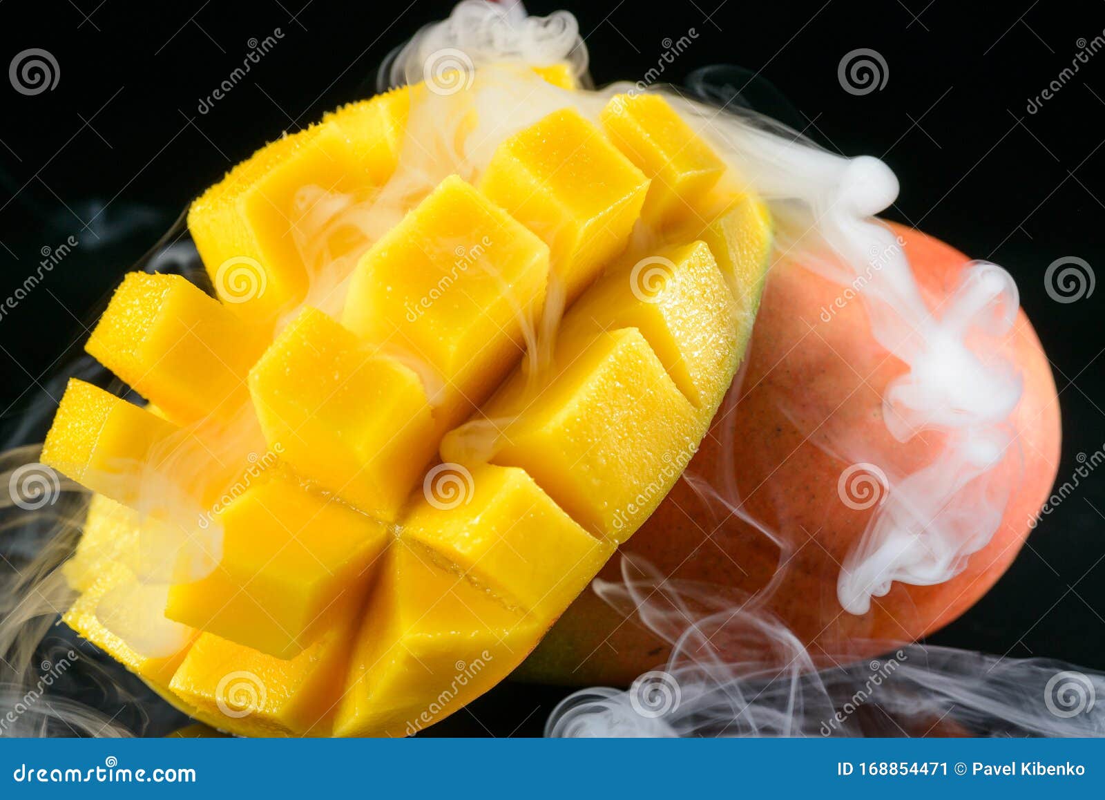 Ice cold mango stock image. Image of mango, shisha, abstract - 168854471