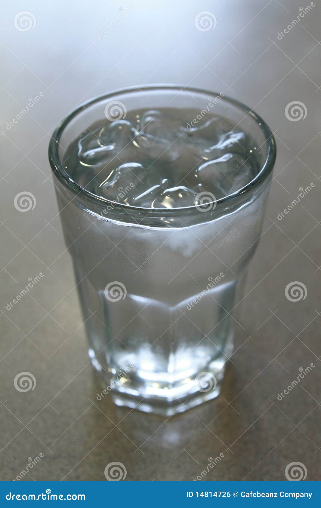 Ice cold water stock photo. Image of clear, glass, cube - 14814726
