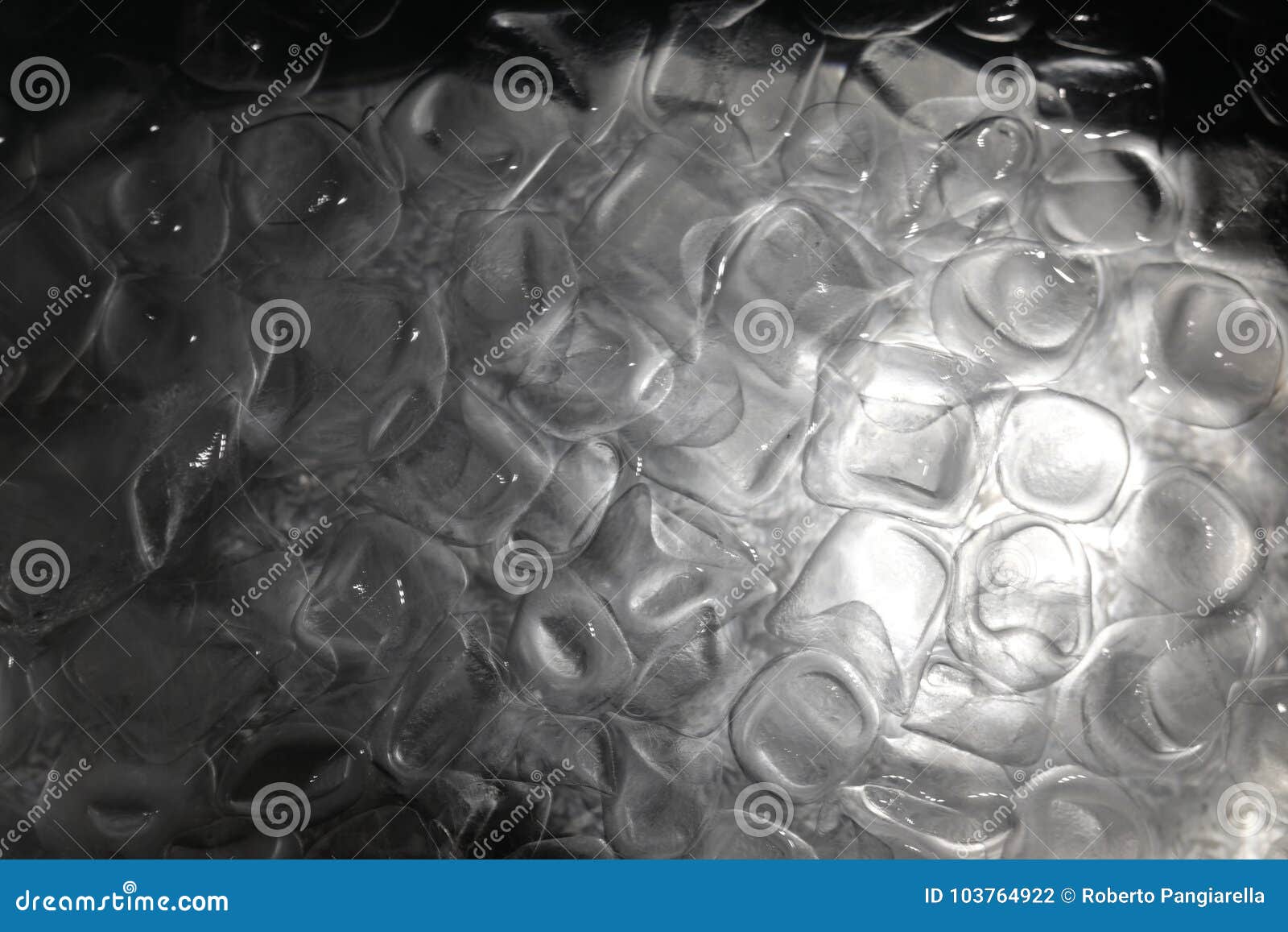 Ice in the container stock photo. Image of frost, cold - 103764922