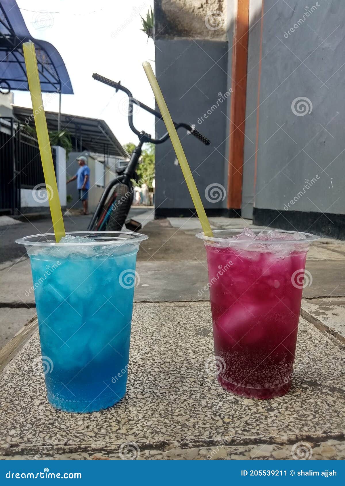 Ice cool water soda stock image. Image of blue, water - 205539211